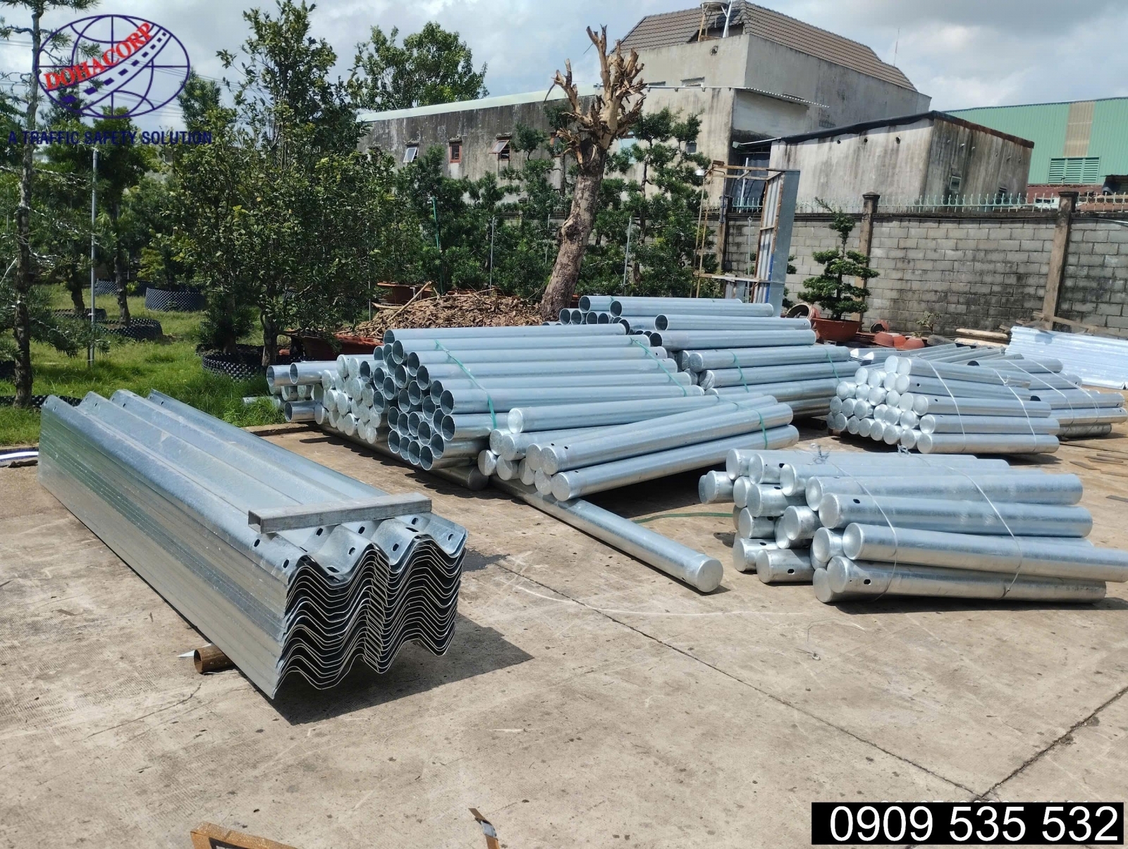 Hộ lan tôn sóng đạt tiêu chuẩn chất lượng, giá rẻ tận gốc
